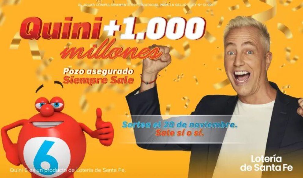 Llega el sorteo especial del Quini 6 de los mil millones: cuándo se ...