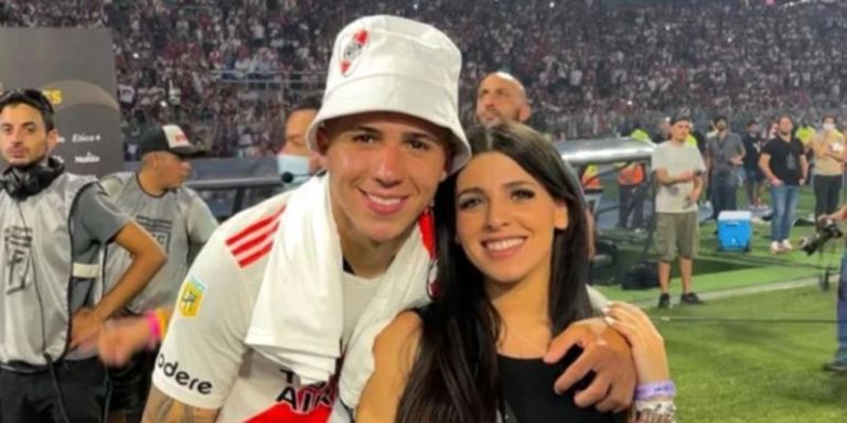 El álbum de fotos de Enzo Fernández y Valentina, su novia y el amor de ...