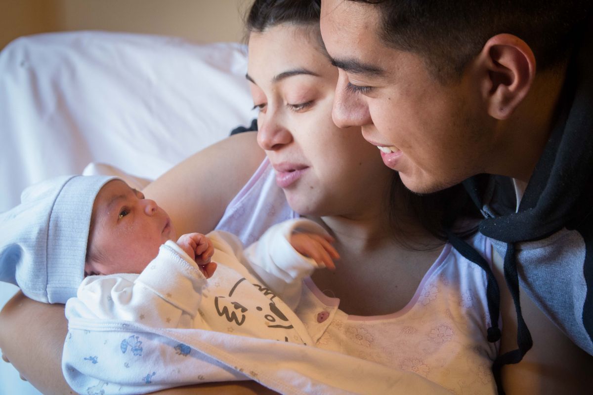 ¡Decilo, Enzo, decilo! El primer nacimiento de 2023 llegó con la pelota ...