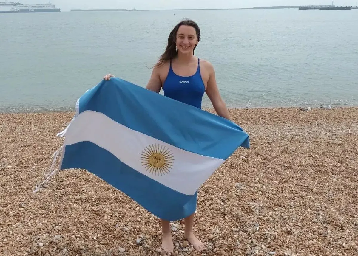 Nadadora argentina está a un paso de conseguir la Triple Corona de ...